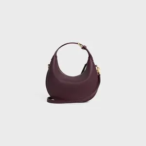 Celine Teen Lulu Grained Calfskin Shoulder Bag - Red