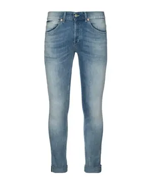 DONDUP Slim Fit Classic Pants - Blue