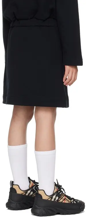 Burberry Thomas Bear Appliqué Cotton Dress