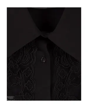 Ermanno Scervino Long Sleeve Lace Shirt