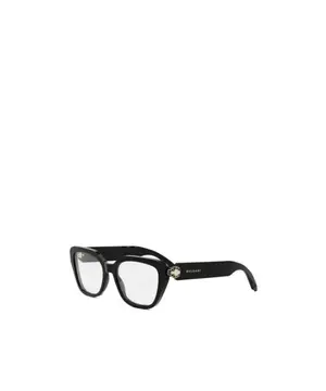 BVLGARI Geometric Frame Eyeglasses