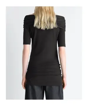 LEMAIRE Short Sleeve Twisted Top