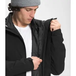 The North Face Logo Embroidered Waterproof 3-in-1 Jacket