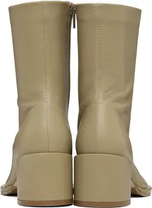 By Far Josiah Sheepskin Nappa Leather Ankle Boots