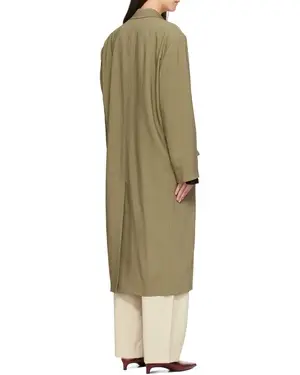 THE FRANKIE SHOP Pocket Tribeca Long Jacket
