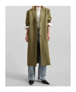 THE FRANKIE SHOP Pocket Tribeca Long Jacket