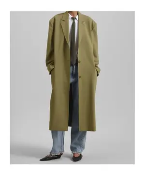 THE FRANKIE SHOP Pocket Tribeca Long Jacket