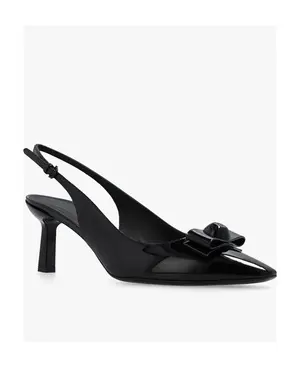 FERRAGAMO Vara Bow Slingback Pumps - Black