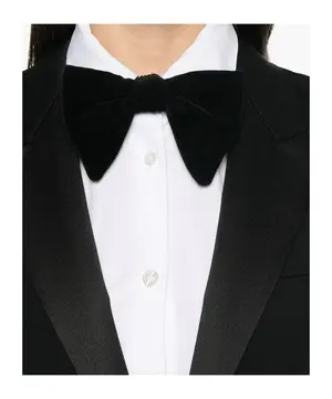 Saint Laurent Tuxedo Single-breasted Jacket With Peak Lapels