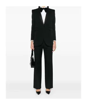 Saint Laurent Tuxedo Single-breasted Jacket With Peak Lapels