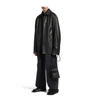 Balenciaga Shopper Drawstring Phone Holder