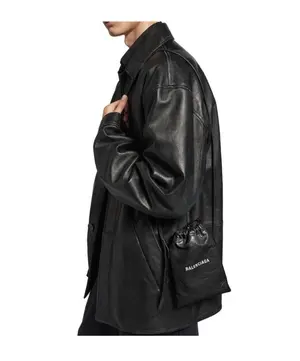 Balenciaga Shopper Drawstring Phone Holder