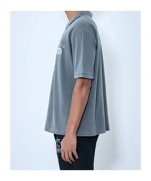 GALLERY DEPT. Preamo Logo Polo Shirt - Gray
