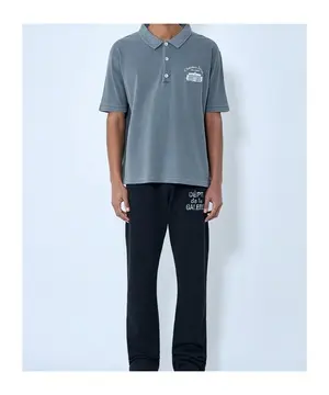 GALLERY DEPT. Preamo Logo Polo Shirt - Gray