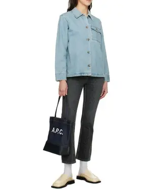 A.p.c. Janice Buttoned Denim Jacket