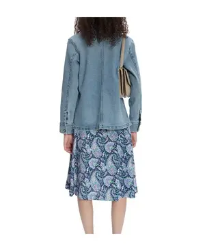 A.p.c. Janice Buttoned Denim Jacket