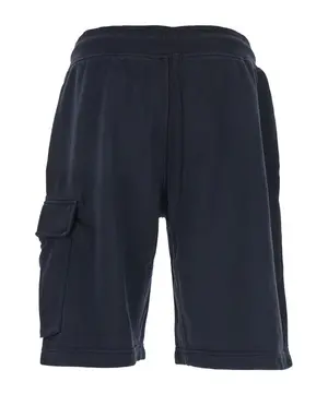 C.P. COMPANY Lens Motif Cargo Shorts - Black