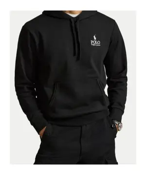 Polo Ralph Lauren Logo Embroidered Drawstring Hoodie