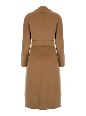Max Mara Belted Coat - Brown