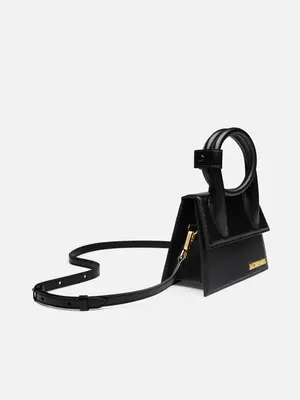 Jacquemus The Knot Chiquito Handbag - Black