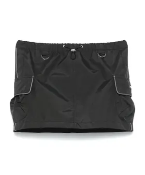 Coperni Cargo Mini Skirt - Black