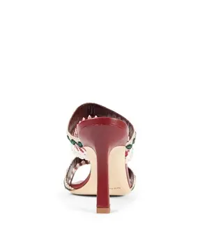 Manolo Blahnik Square-toed Stiletto High-heeled Sandals