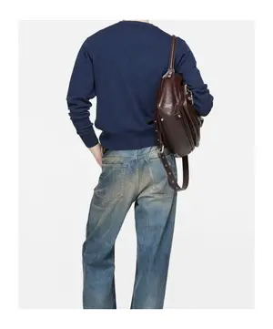 Acne Studios Crewneck Jumper With Ribbed Details