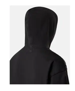 Stone Island Oversized Fit Zip-up Hooded Sweatshirt
