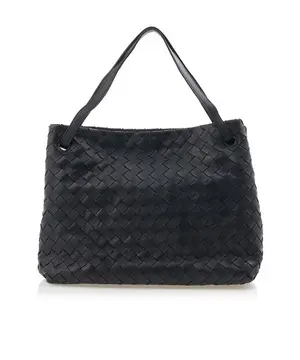 Bottega Veneta Logo Shoulder Bag