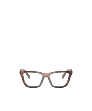 Prada Square Frame Glasses - Multicolor