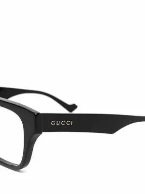 Gucci Square Frame Eyeglasses - Black