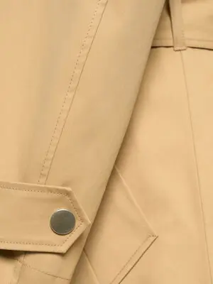 AMI Paris Belted Cotton Windbreaker