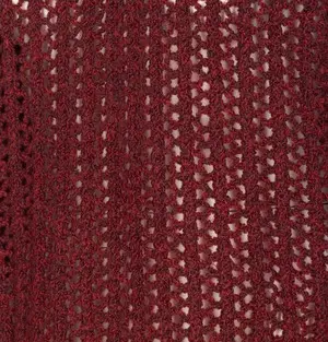 Max Mara Quaglia Openwork High Neck Jumper