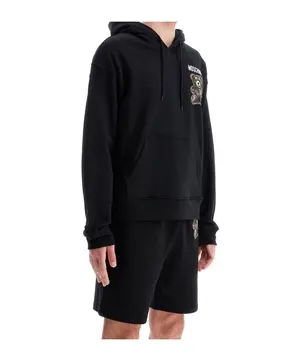Moschino Teddy Print Hoodie