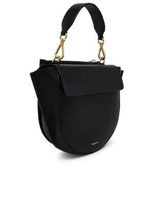 WANDLER Hortensia Mini Shoulder Bag - Black