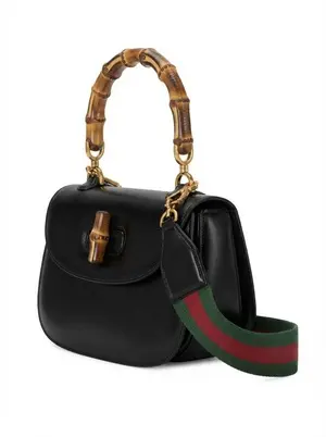 Gucci Bamboo 1947 Medium Bag - Black