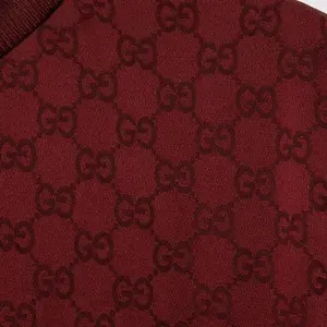 Gucci Monogrammed Zip-up Jacket - Red