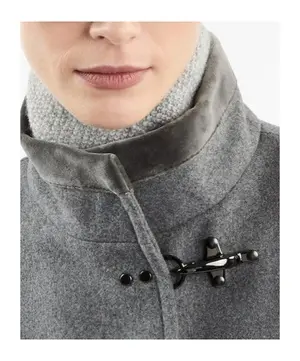 FAY High-neck Jacket - Gray