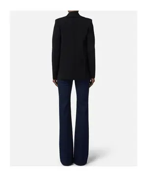 Elisabetta Franchi Double Breasted Knit Jacket