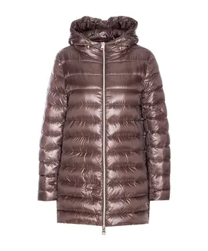 Herno Drawstring Hooded Puffer Jacket