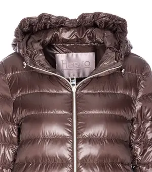 Herno Drawstring Hooded Puffer Jacket