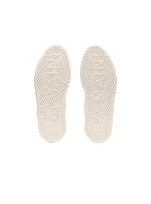 Balmain B-court Printed Trainers - White
