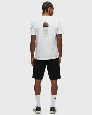 Stone Island Logo Printed Crewneck T-shirt