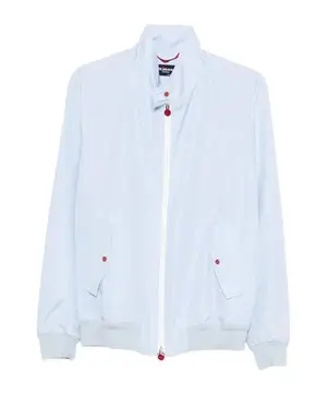 Kiton Cima Zip-up Jacket - Blue