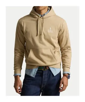 Polo Ralph Lauren Logo Hoodie - Nude