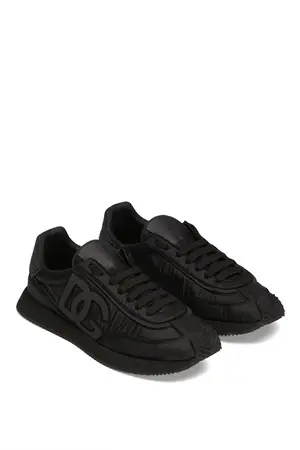 Dolce & Gabbana Logo Detail Low-top Sneakers - Black