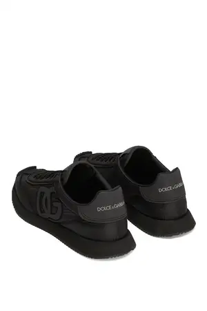 Dolce & Gabbana Logo Detail Low-top Sneakers - Black