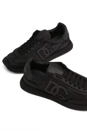 Dolce & Gabbana Logo Detail Low-top Sneakers - Black