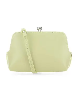 JIL SANDER Goji Logo Printed Micro Crossbody Bag - Nude