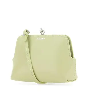 JIL SANDER Goji Logo Printed Micro Crossbody Bag - Nude